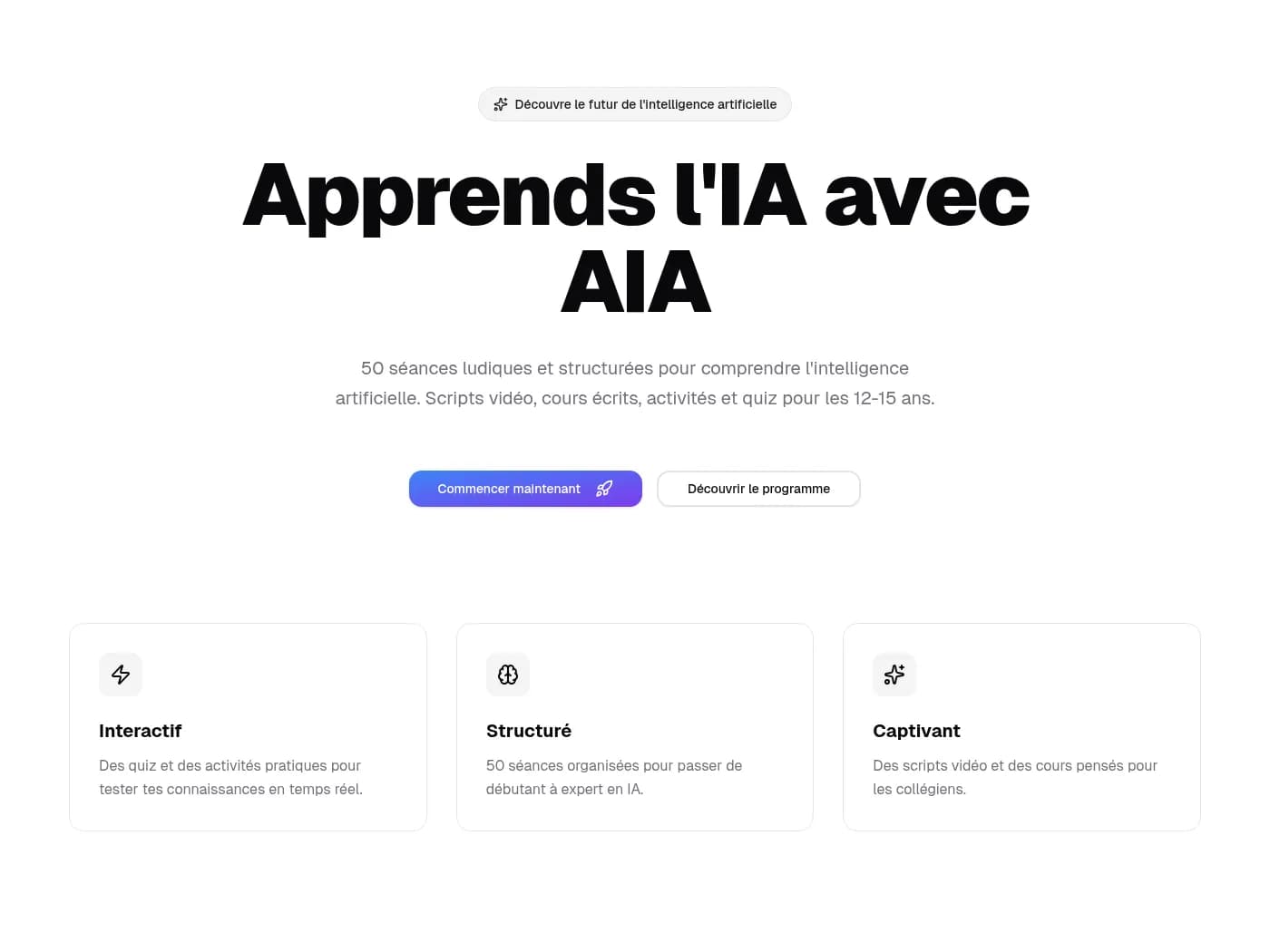 AI Prof for Teens