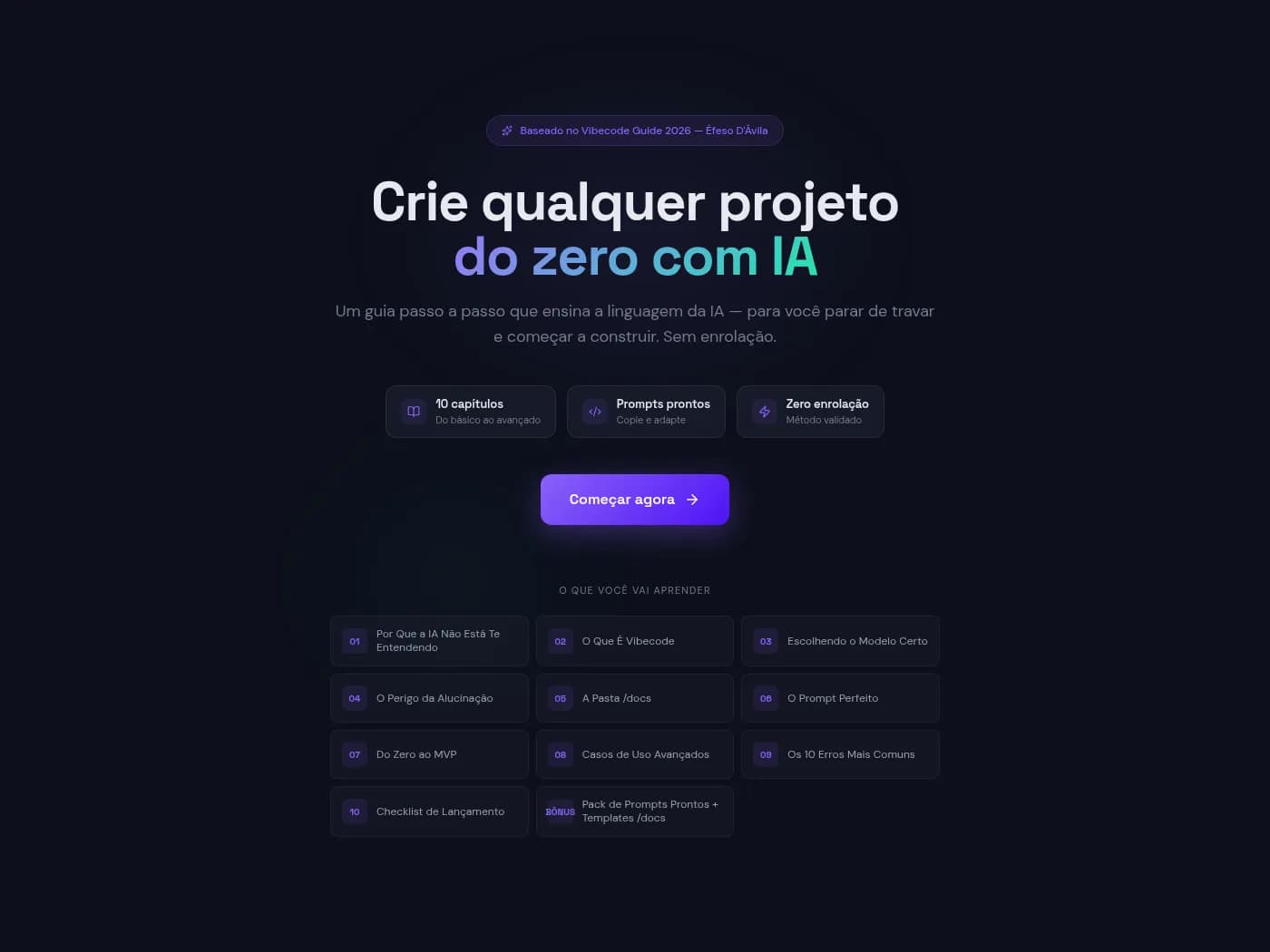 IA Project Kickstart