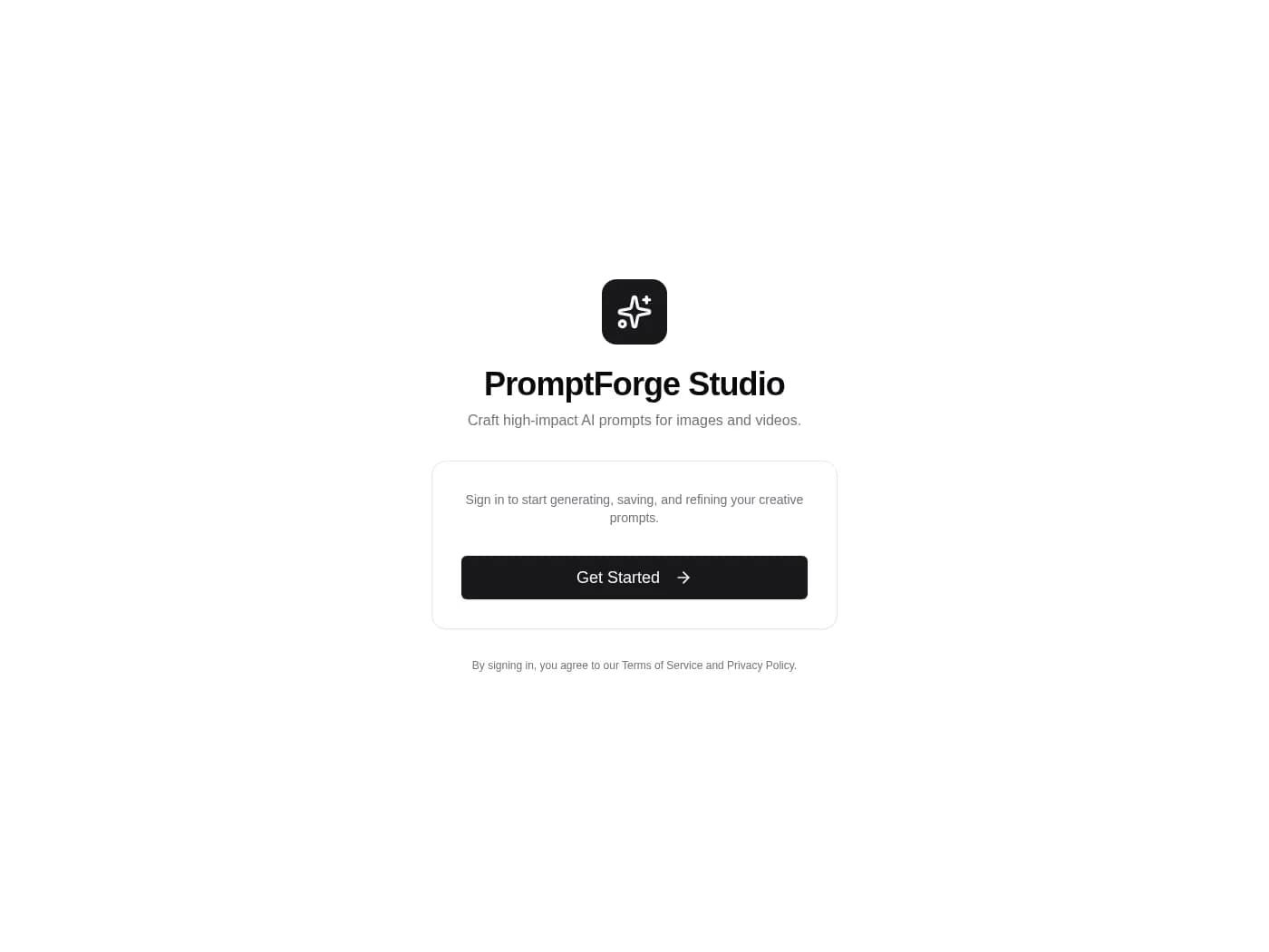 PromptForge Studio