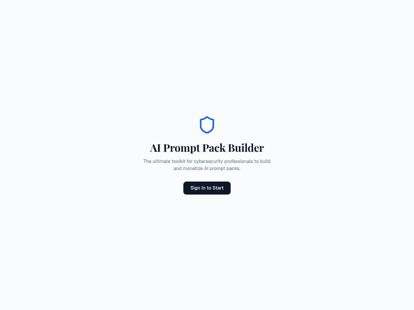 AI Prompt Pack Builder