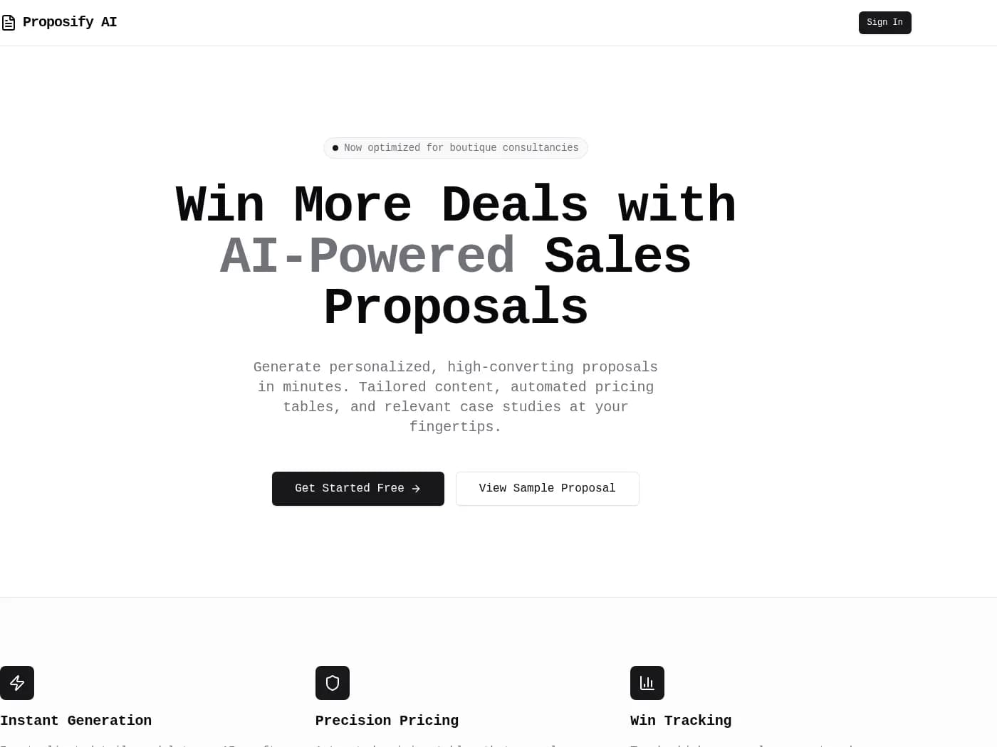 Proposify AI