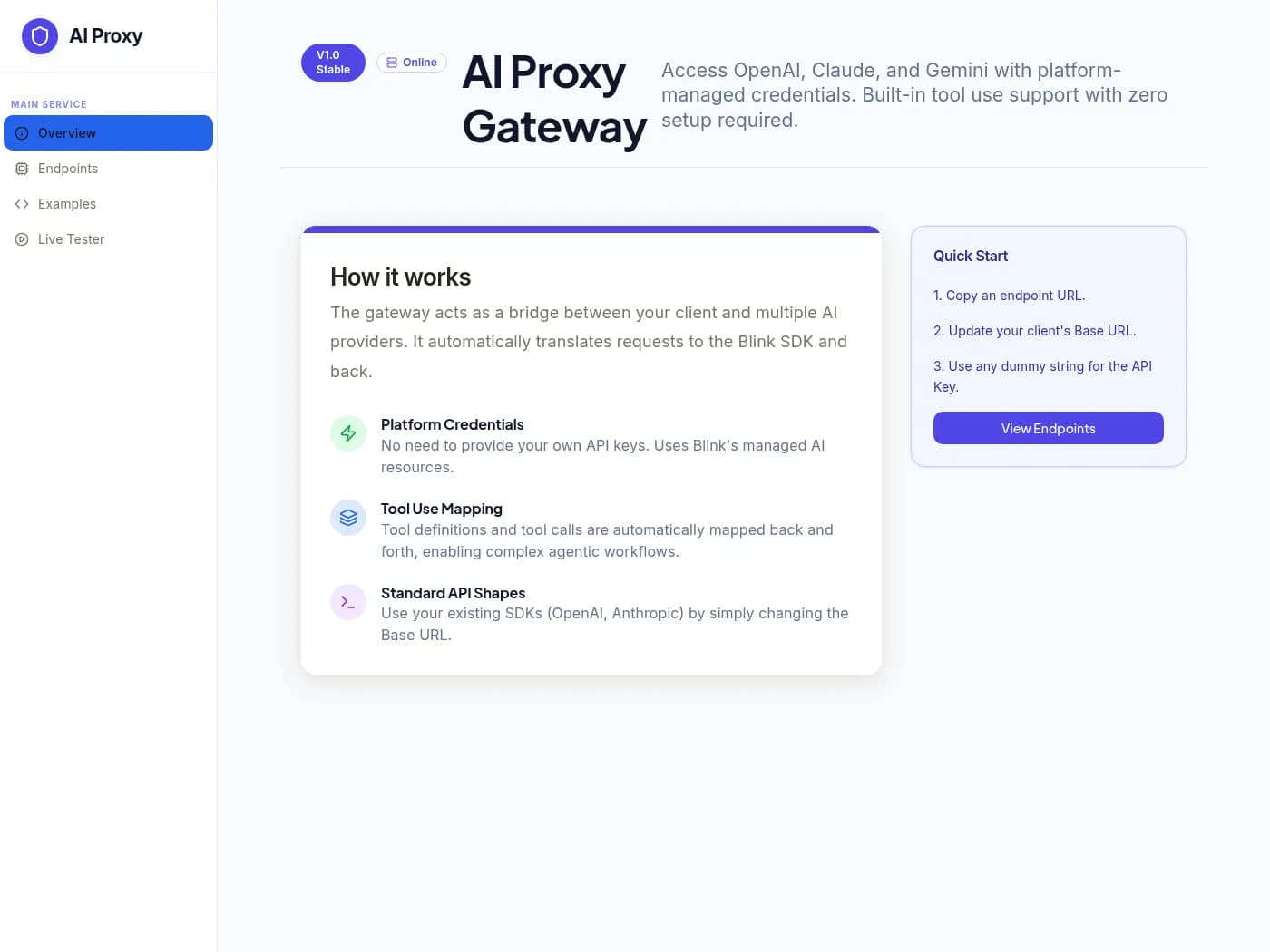 AI Proxy Gateway
