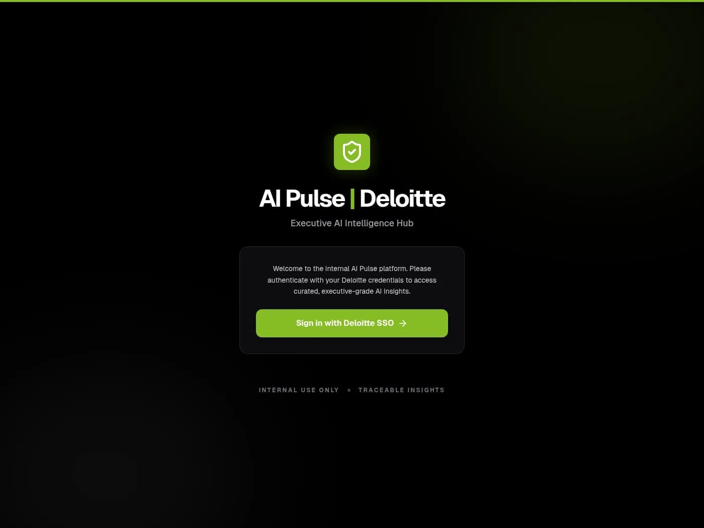 AI Pulse Executive Hub
