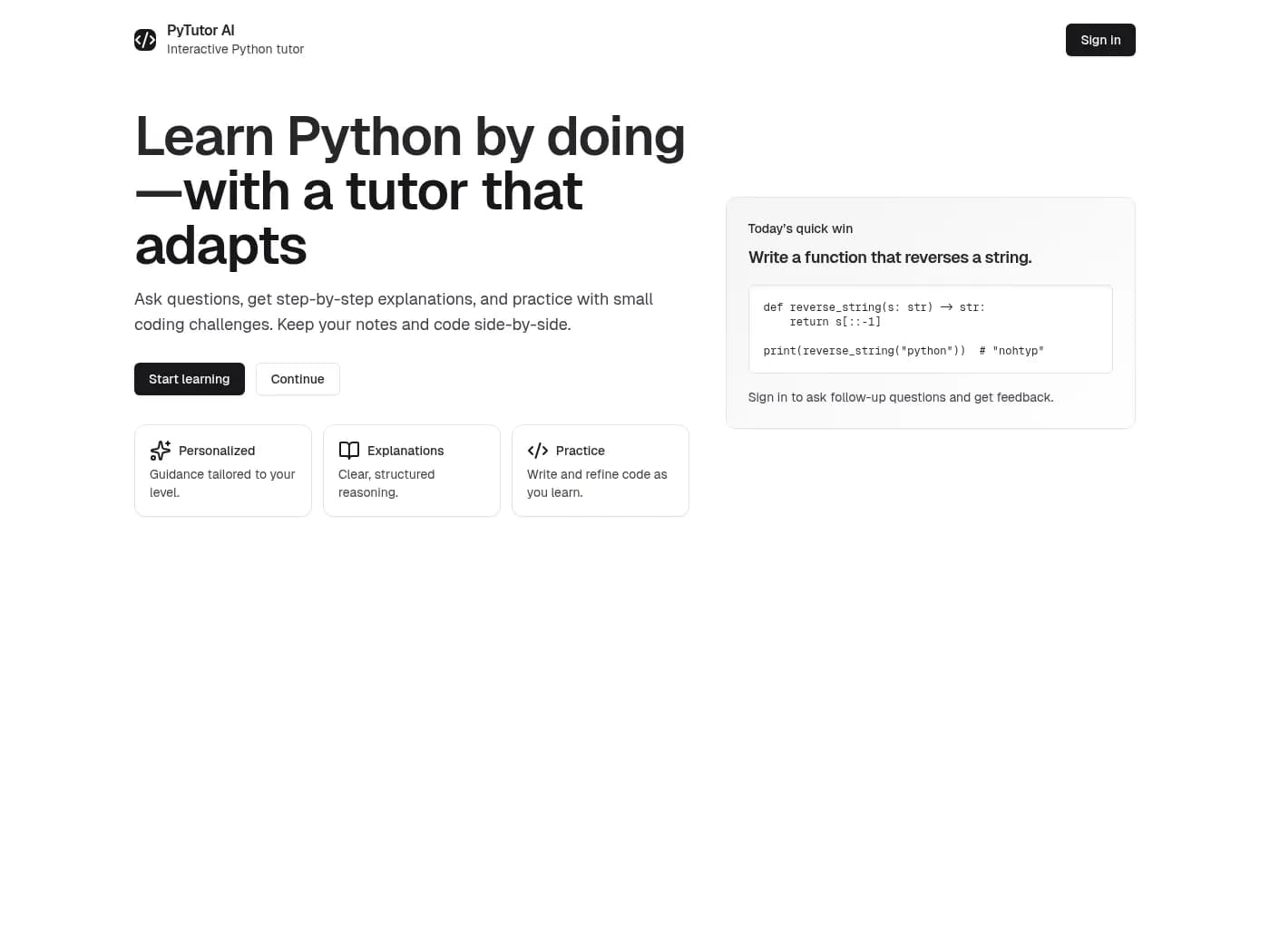 PyTutor AI