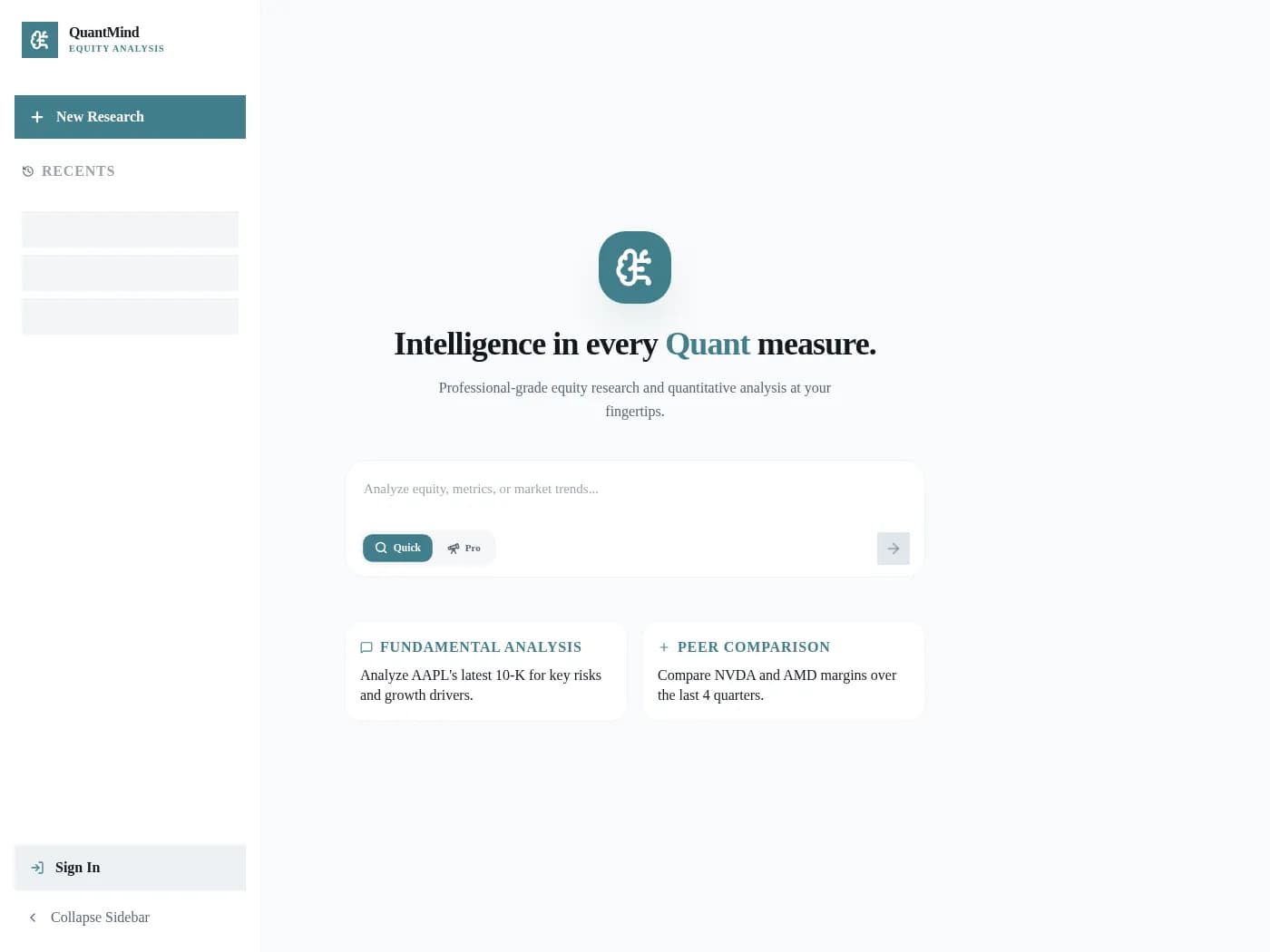 AI Quant Researcher