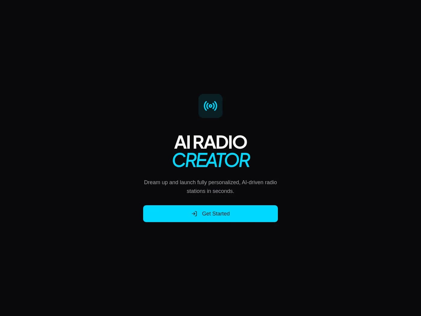 AI Radio Creator
