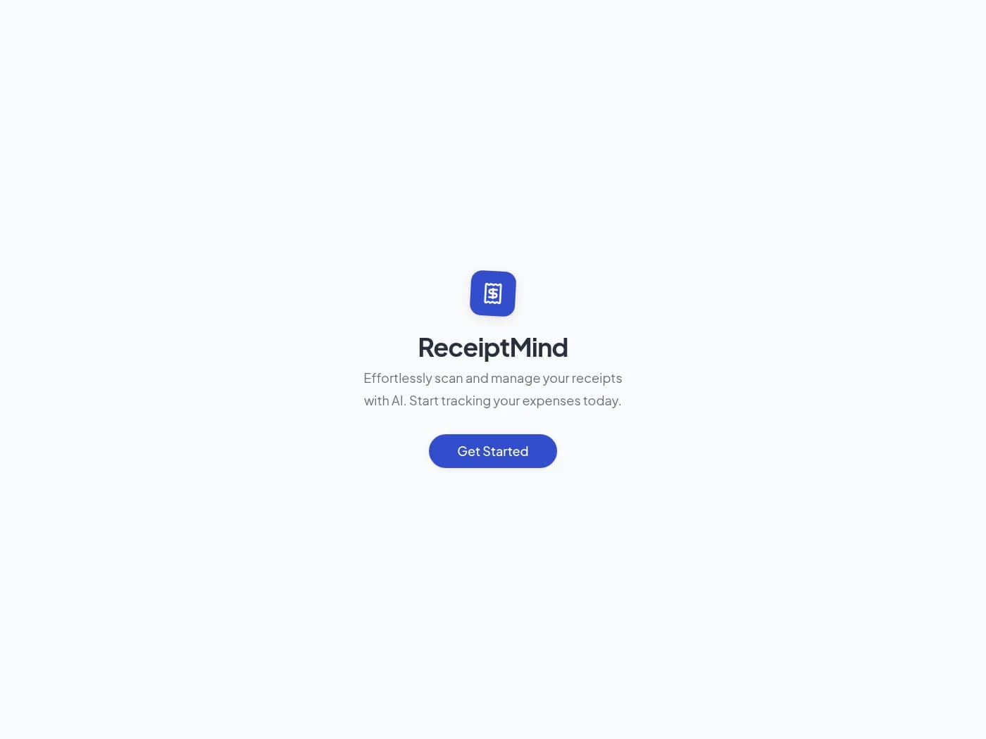 AI Receipt Scanner