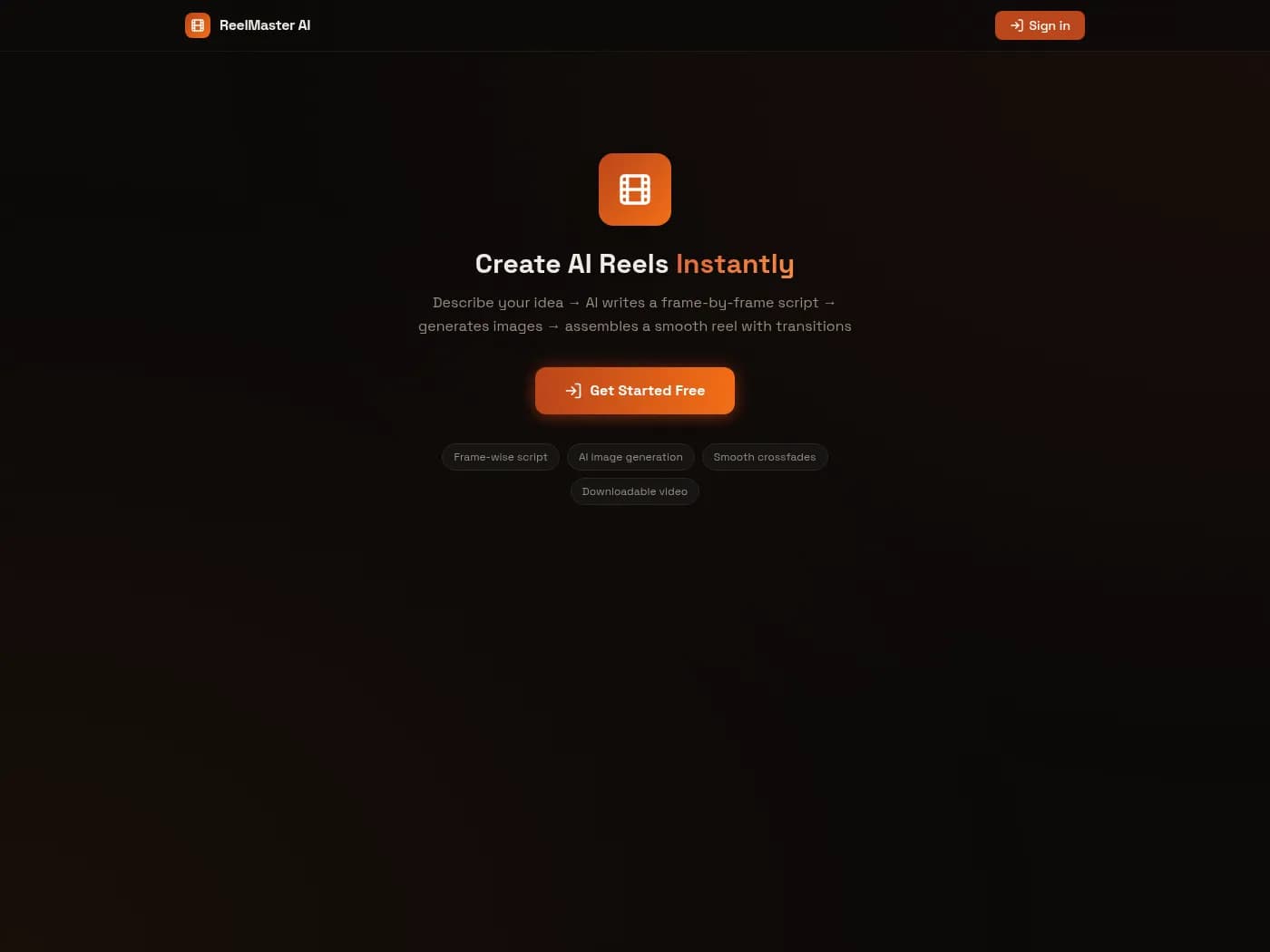ReelMaster AI