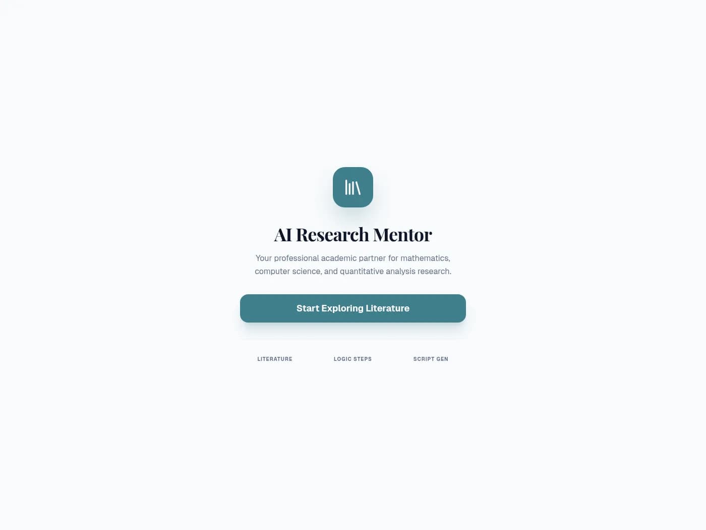 AI Research Mentor