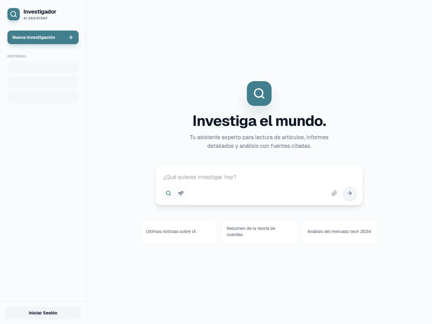 Researcher AI Assistant