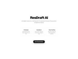 ResDraft AI