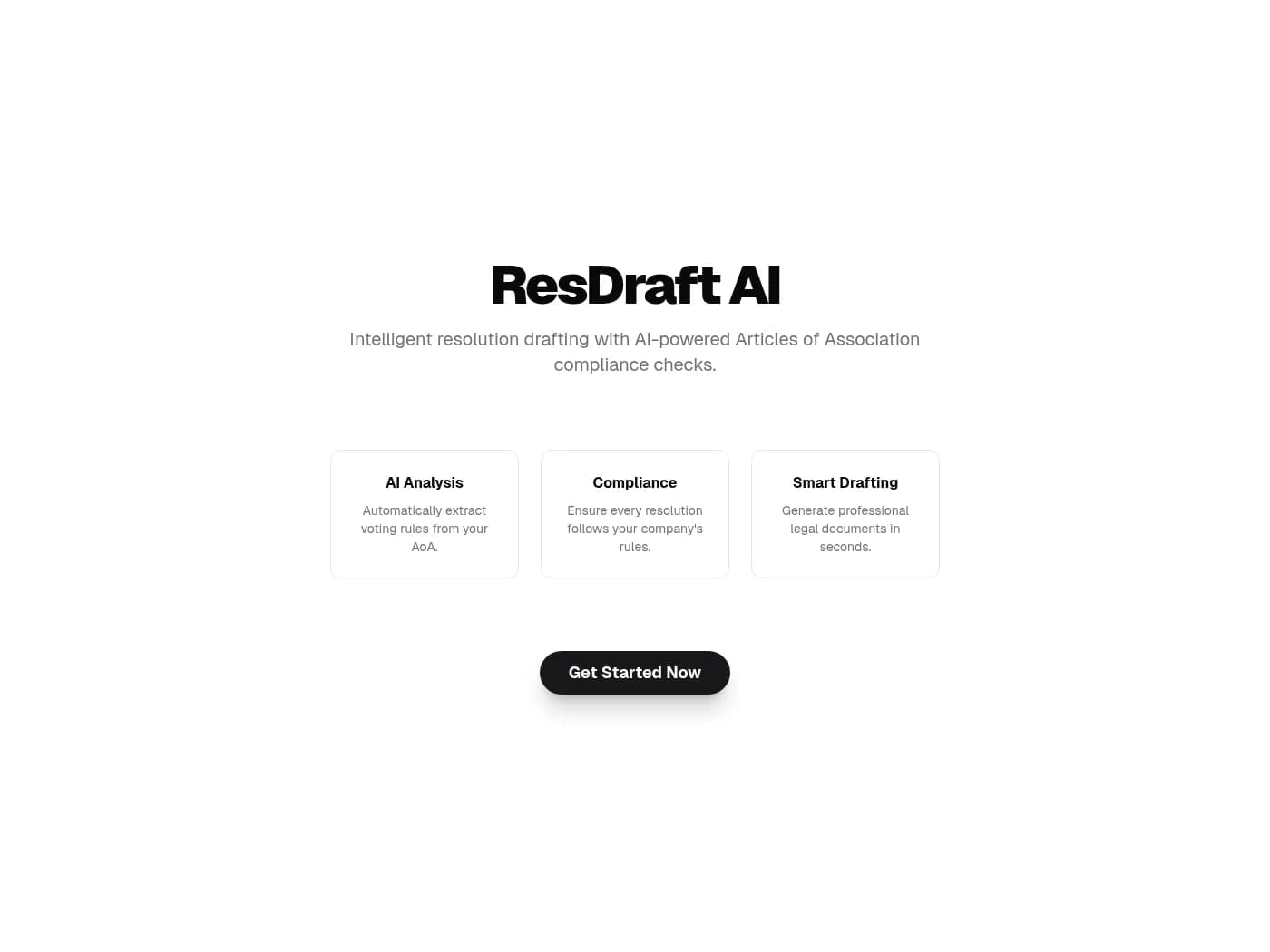 ResDraft AI