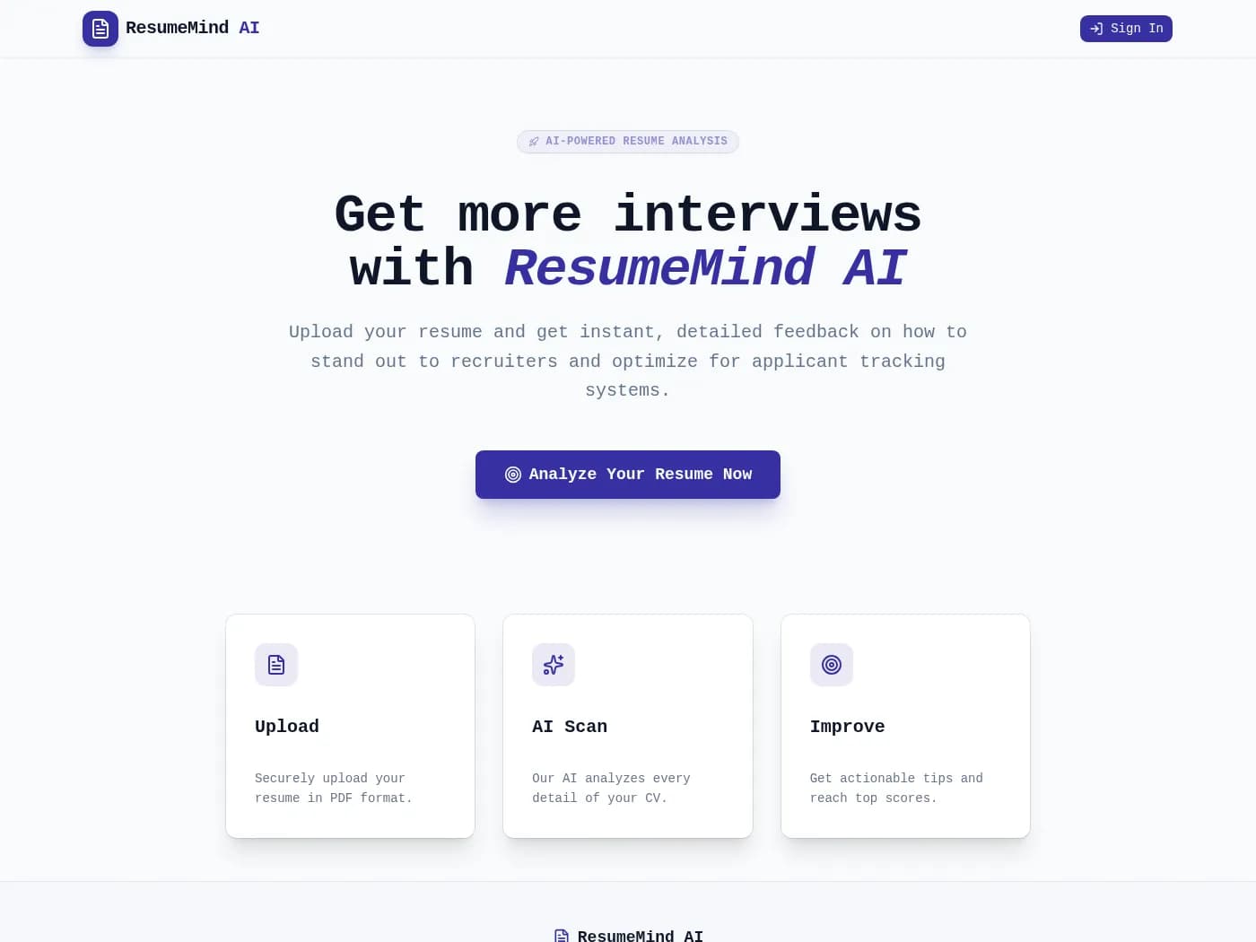 AI Resume Analyzer