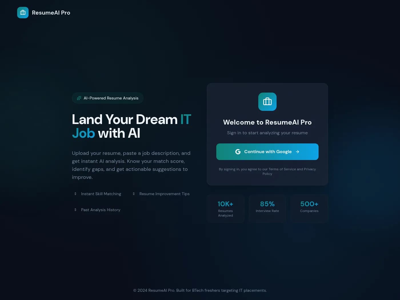 AI Resume Analyzer Pro