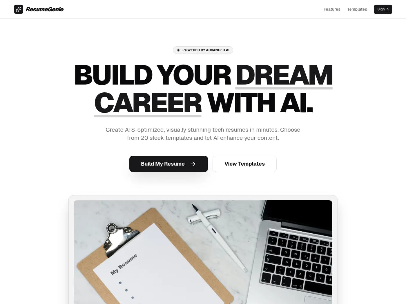 ResumeGenie AI Builder