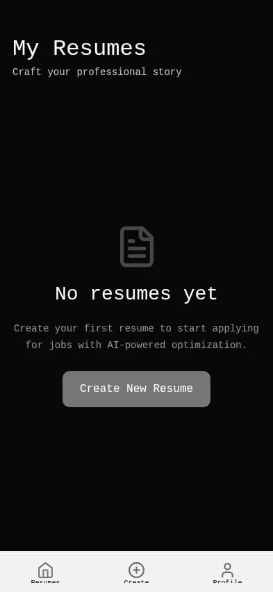 AI Resume Creator