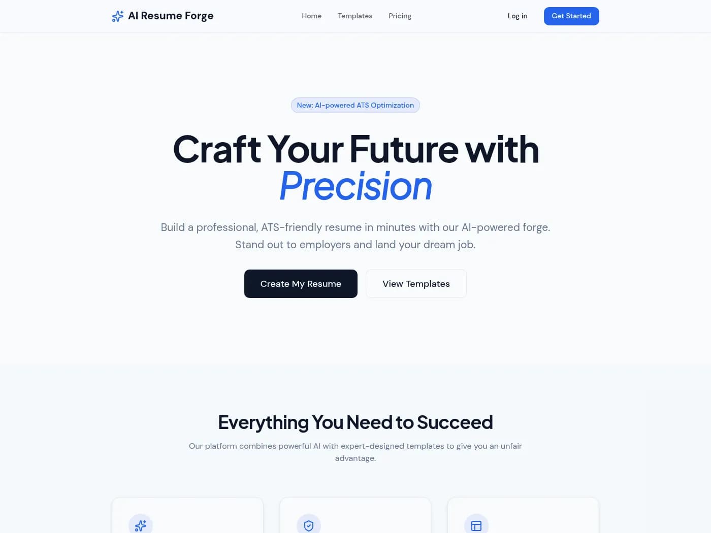 AI Resume Forge