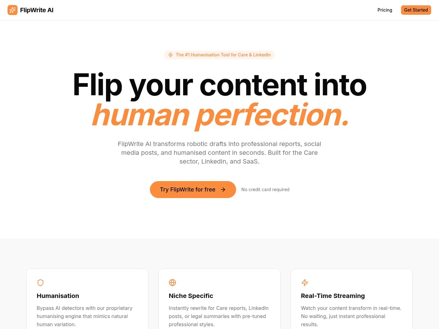 FlipWrite AI Rewriter