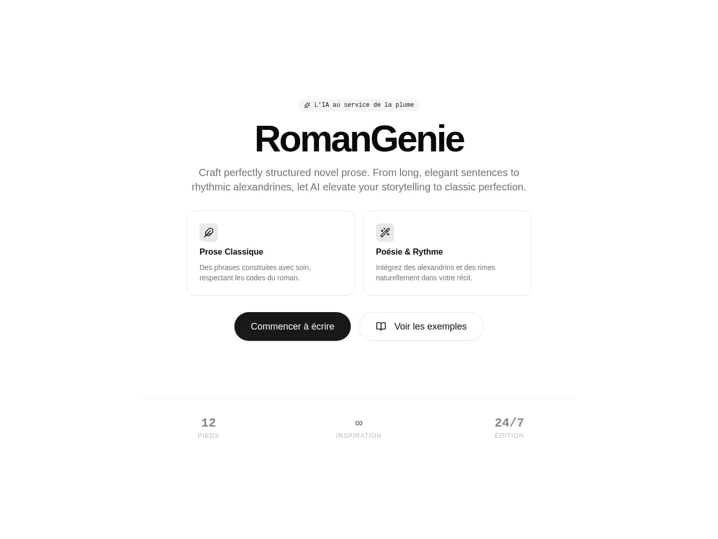 RomanGenie AI Writer