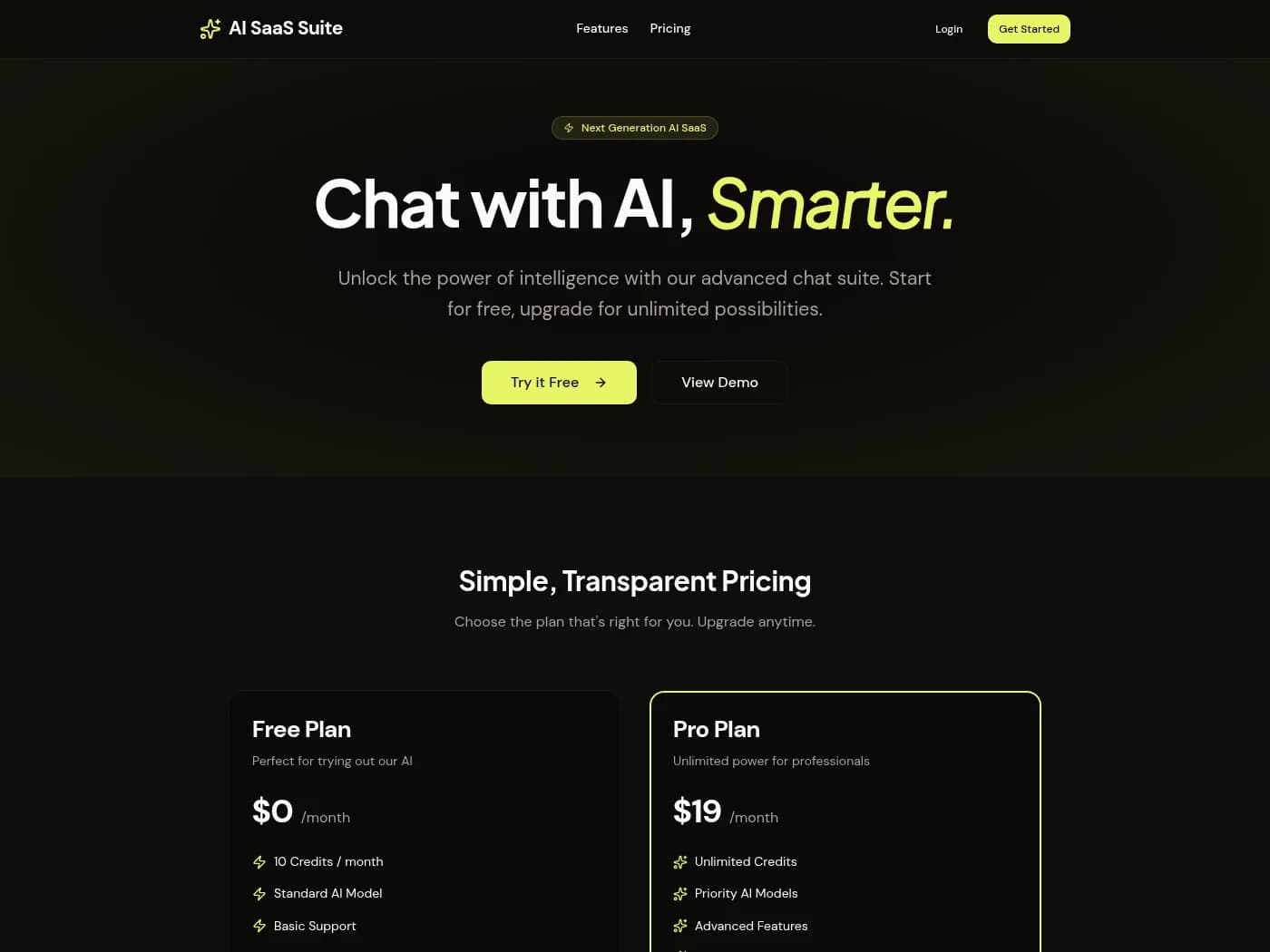 AI SaaS Pro Suite