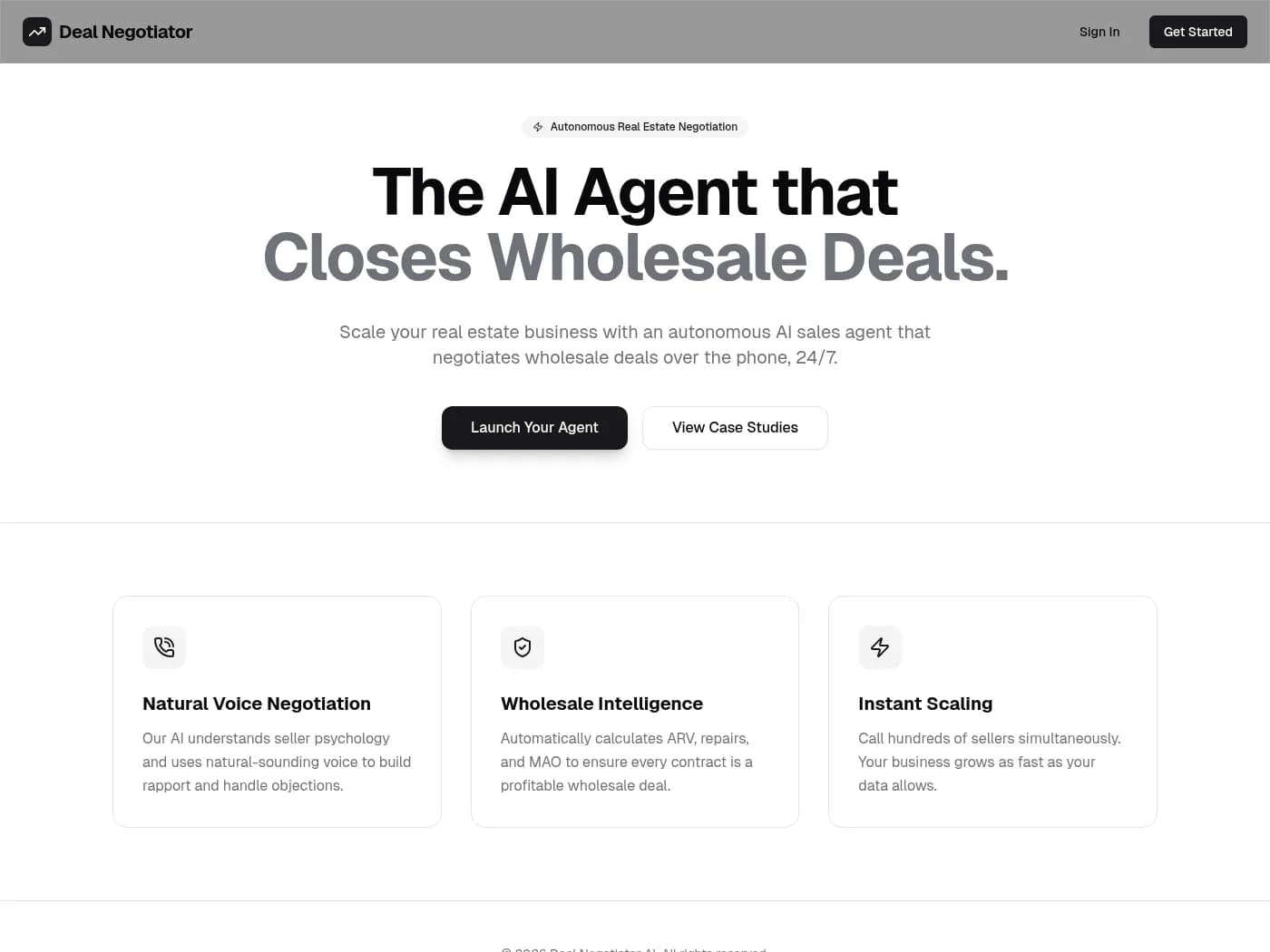 AI Deal Negotiator