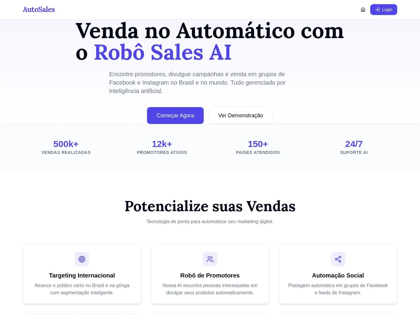 AutoSales Campaign Platform