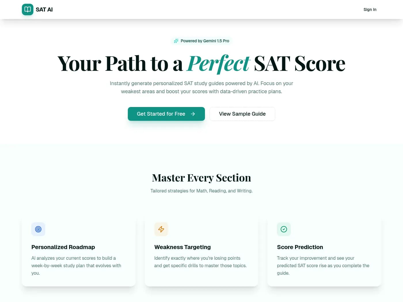 SAT AI Study Guide