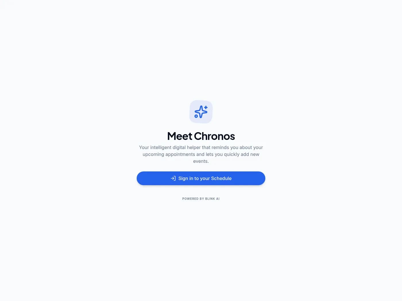 AI Schedule Assistant