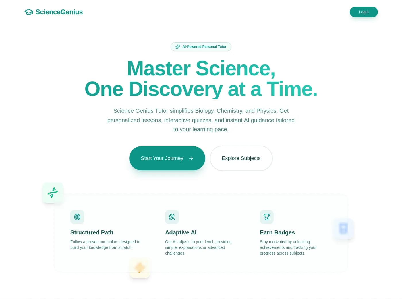 Science Genius Tutor