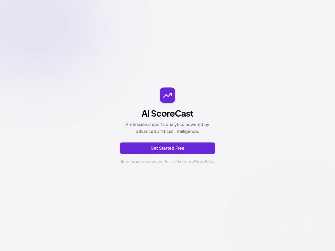 AI ScoreCast Clone