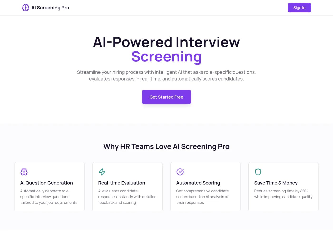 AI Screening Pro