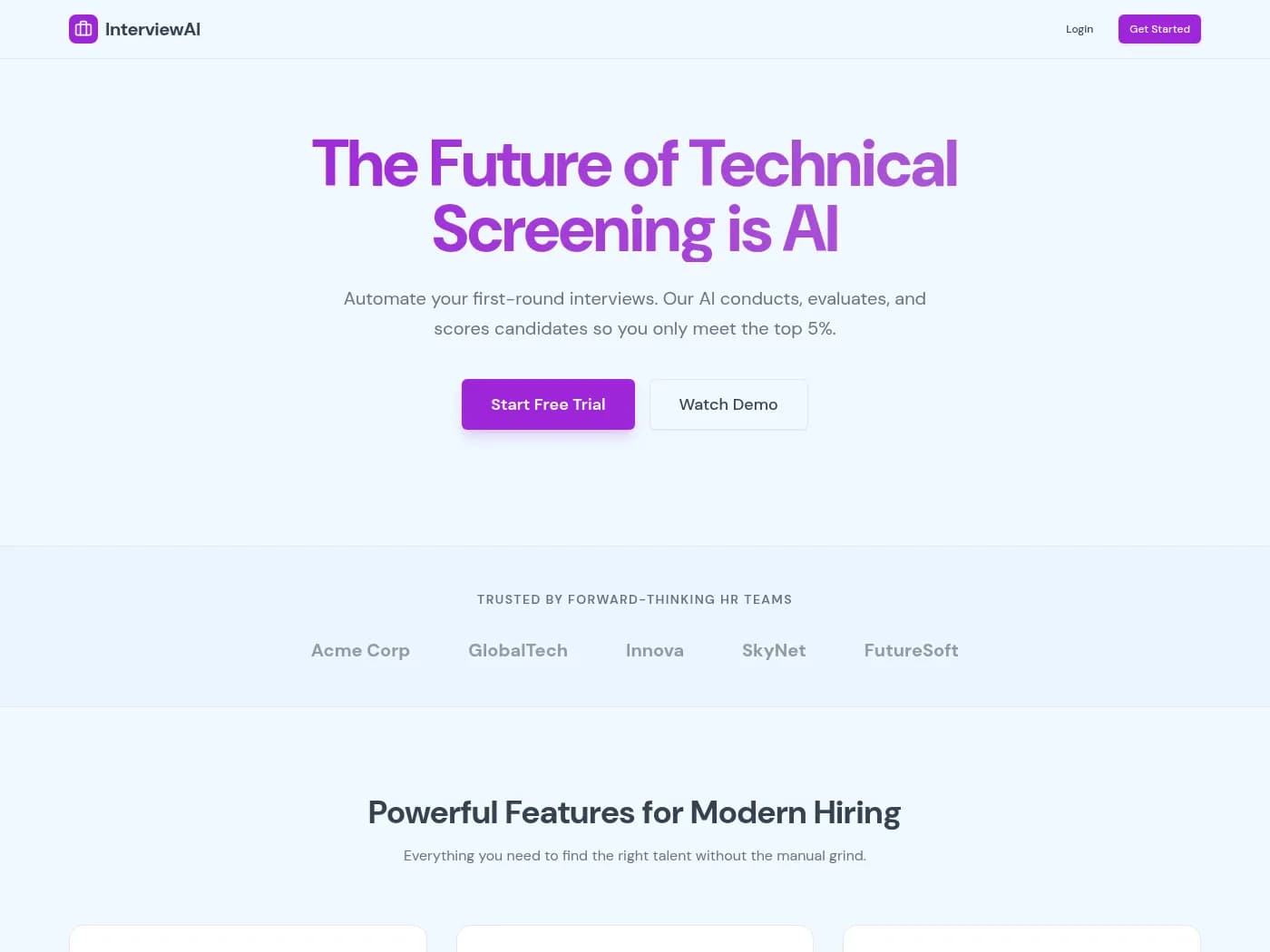AI Interview Screener