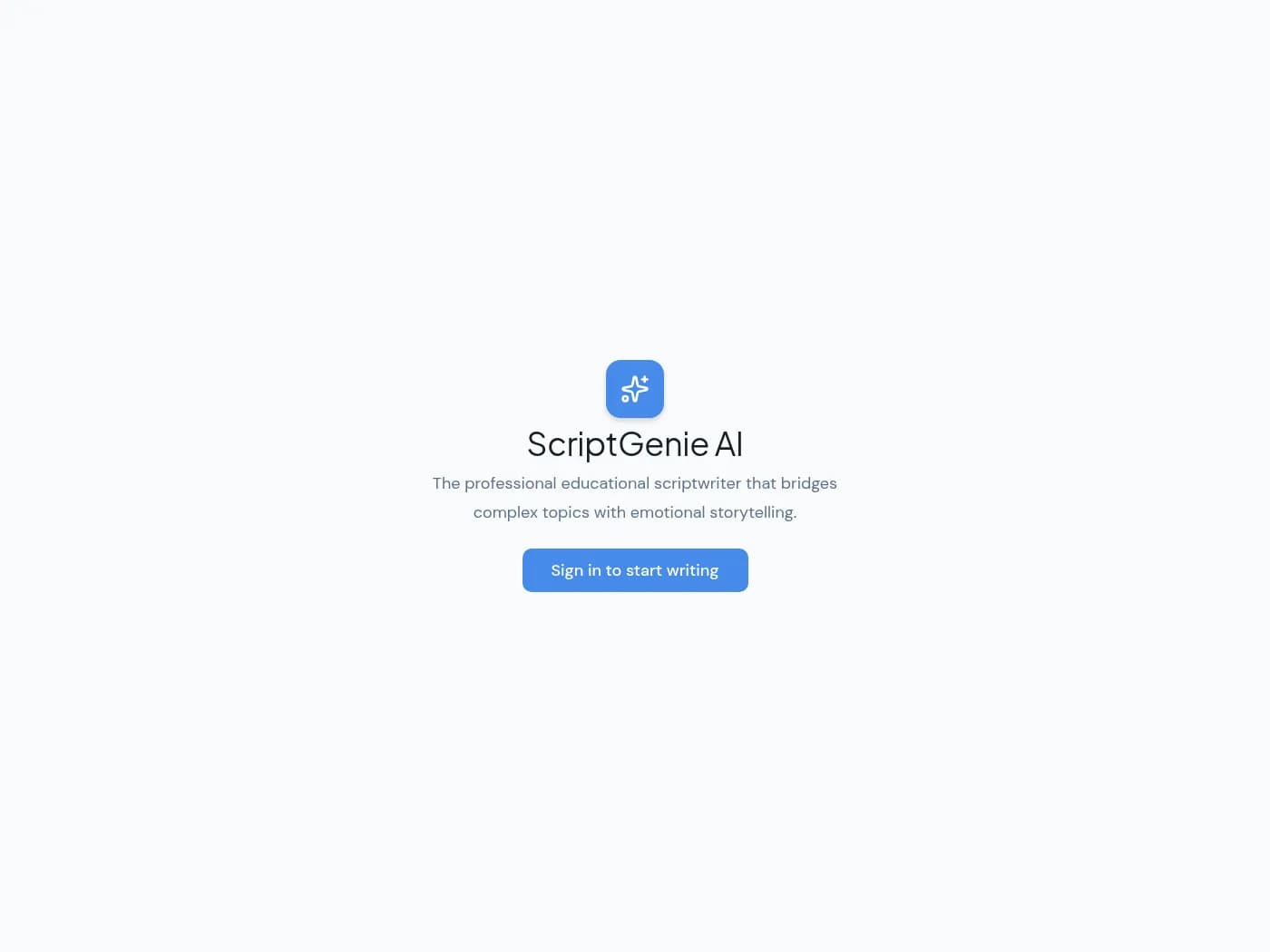 ScriptGenie AI