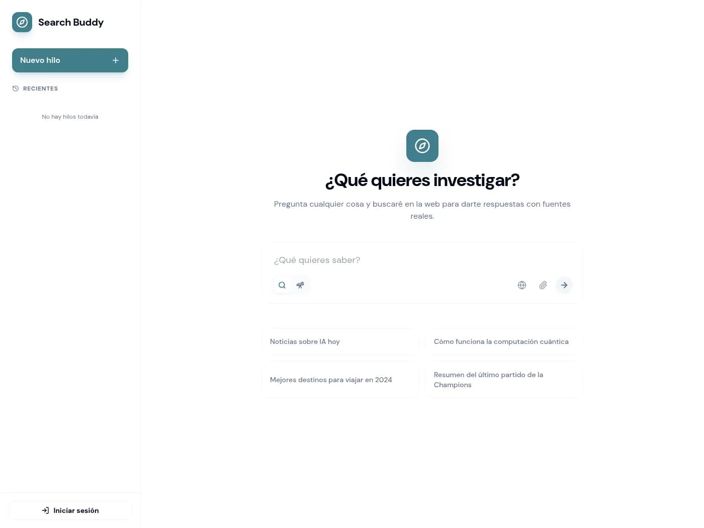 Web AI Search Buddy