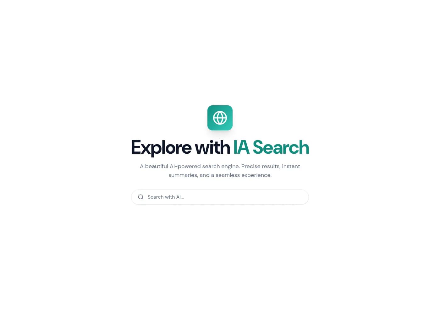 IA Search Engine