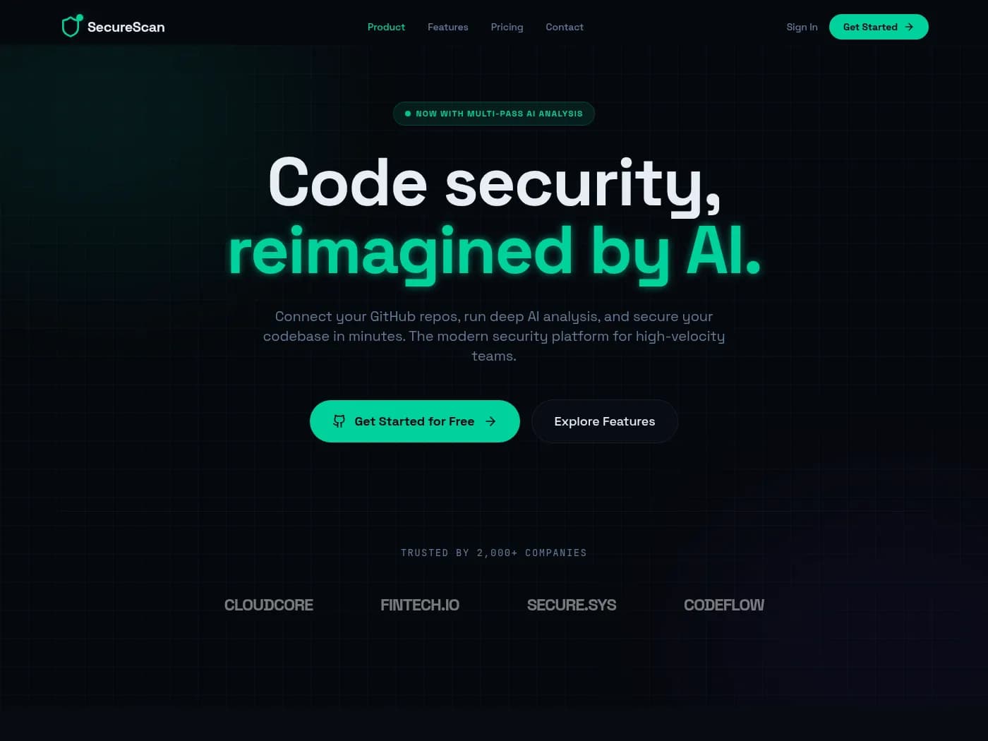 AI SecureScan Platform