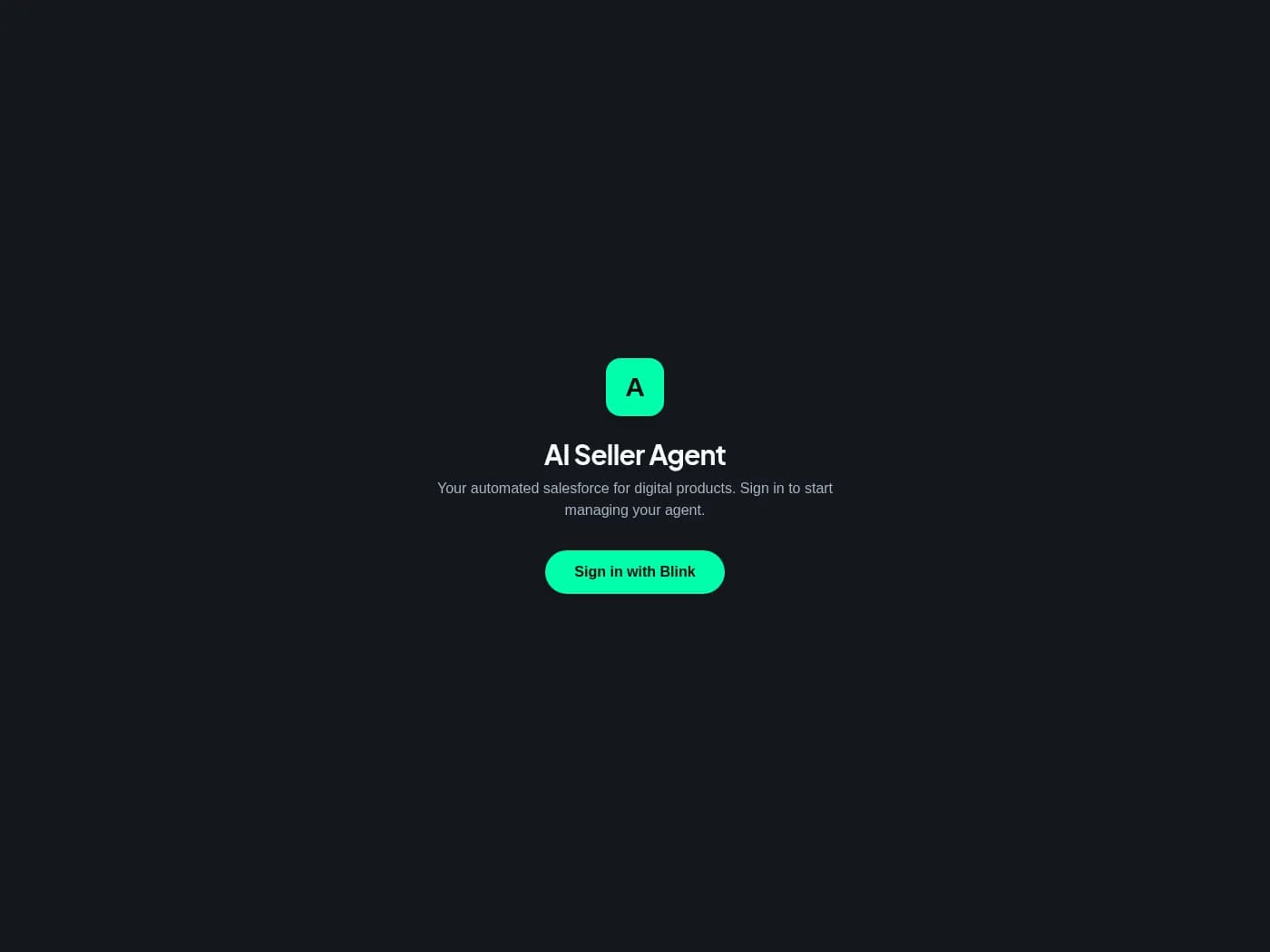 AI Seller Agent