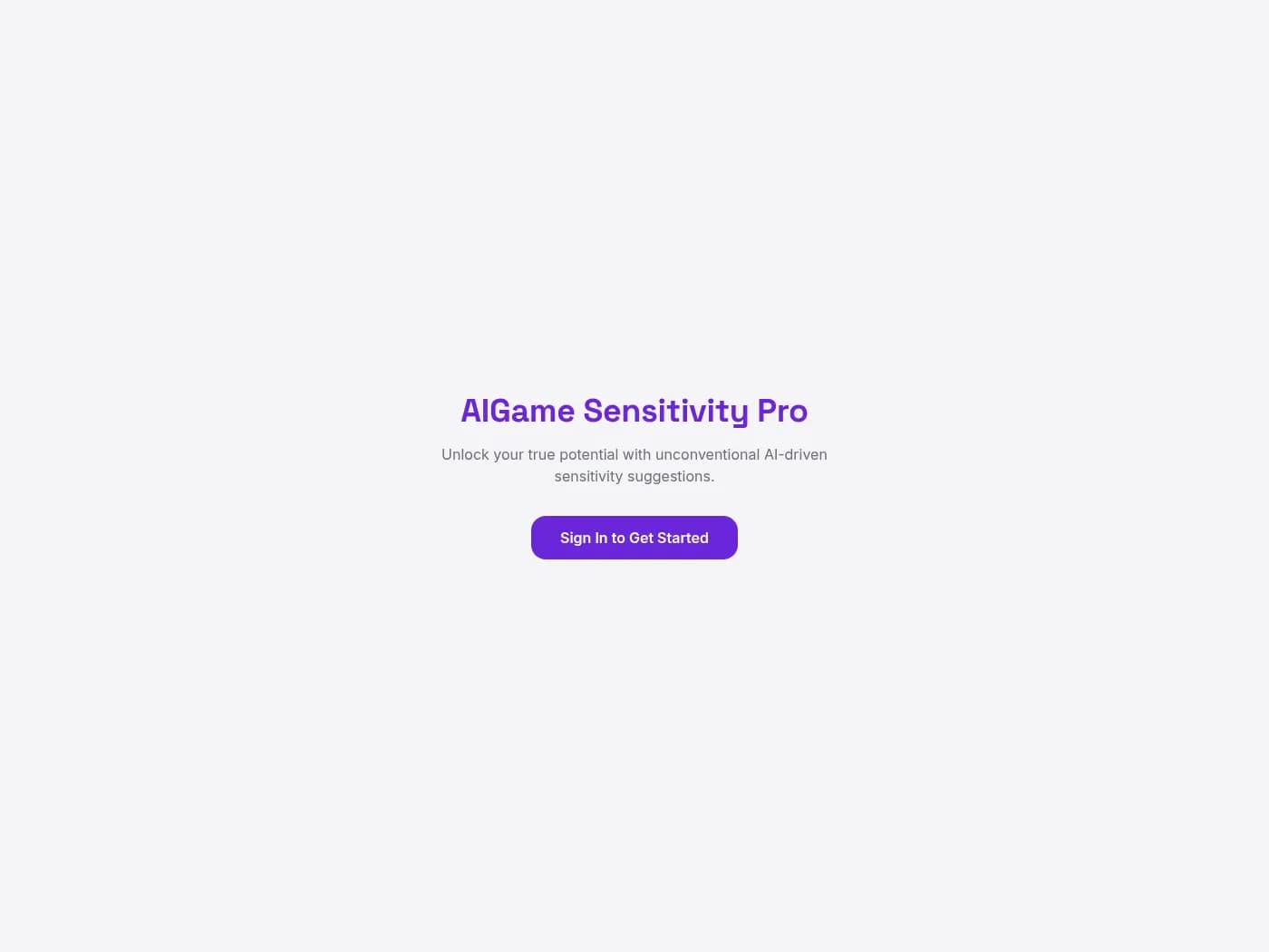 AIGame Sensitivity Pro