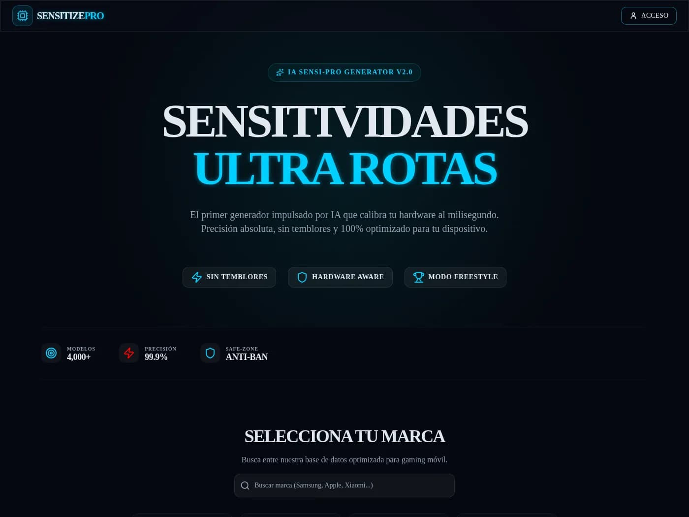 Sensitize Pro Generator