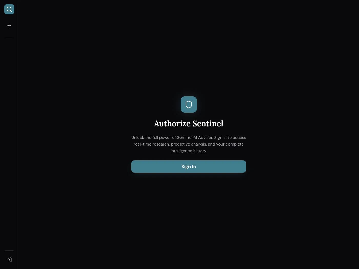 Sentinel AI Advisor