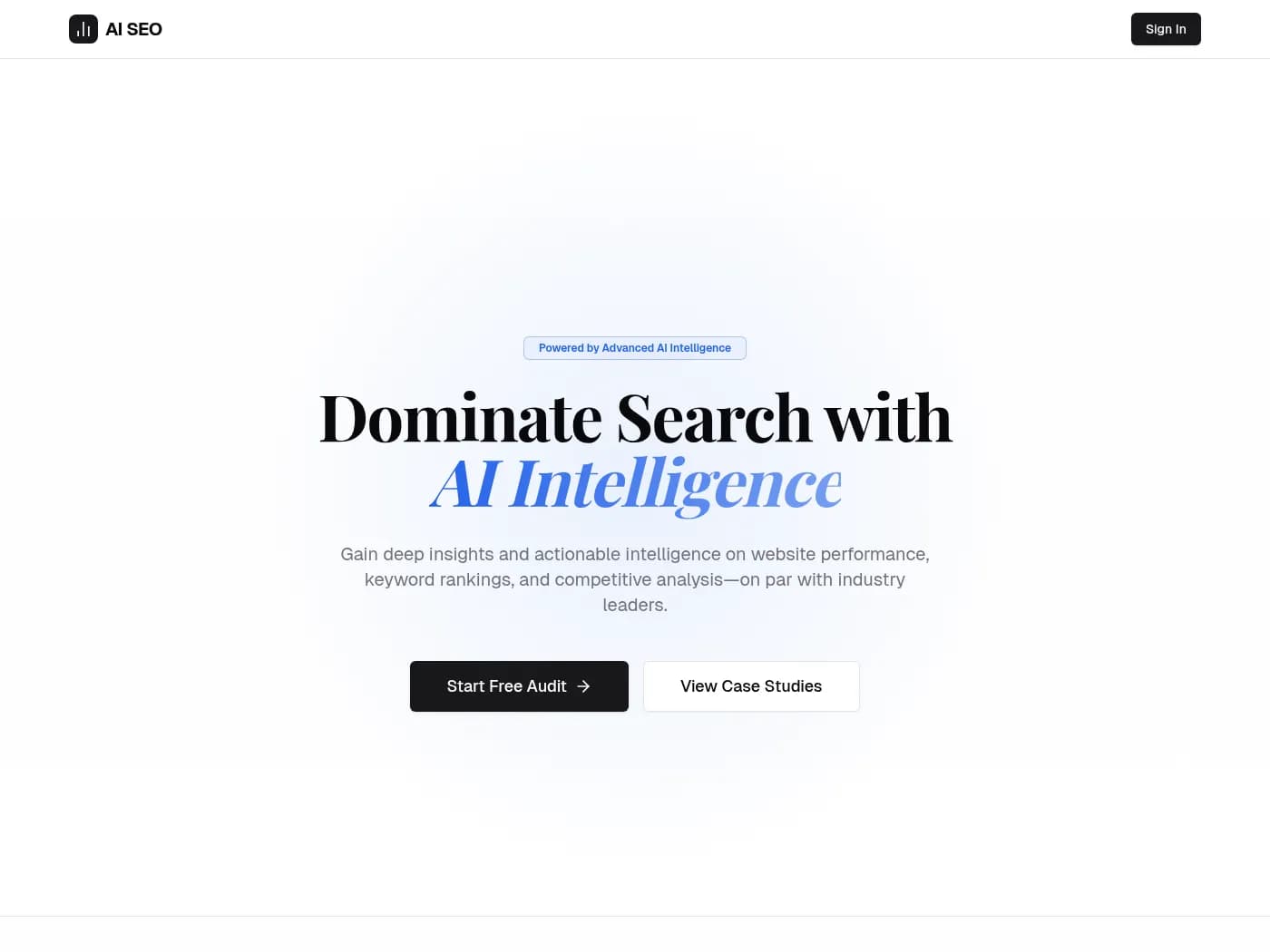 AI SEO Analyzer