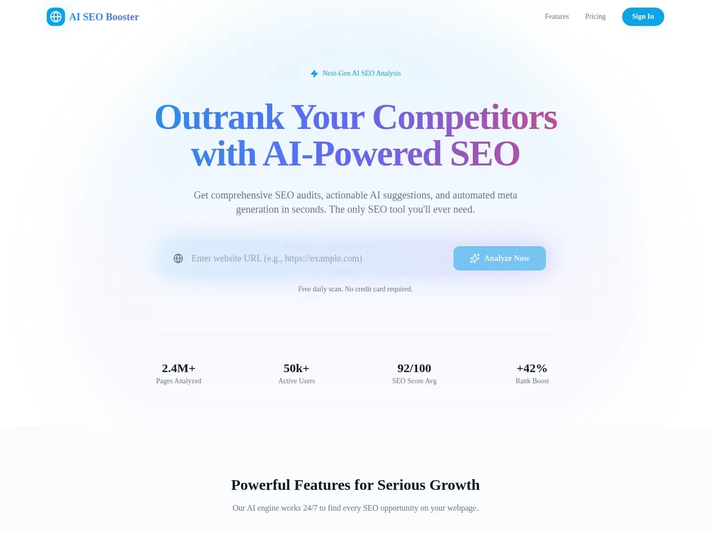 AI SEO Booster