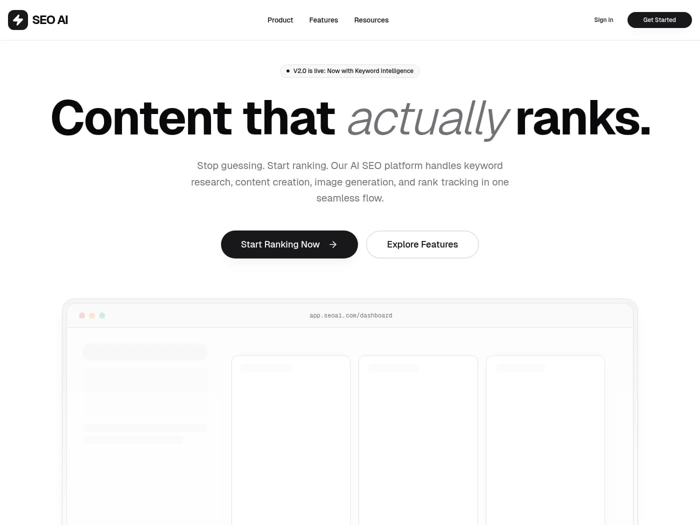 AI SEO Content Platform
