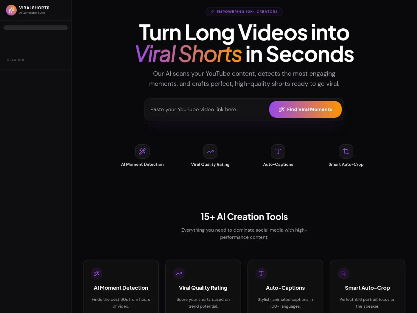 AI Shorts Generator