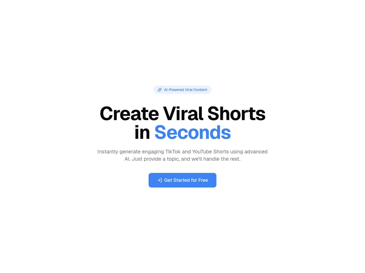 Viral Shorts Generator