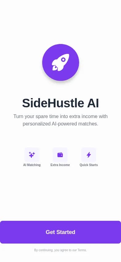SideHustle AI Finder