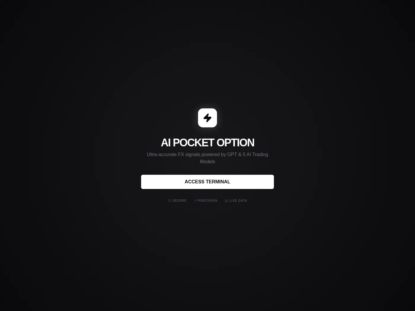AI Pocket Option Signal Bot