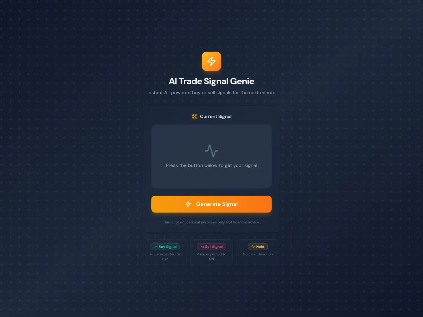AI Trade Signal Genie