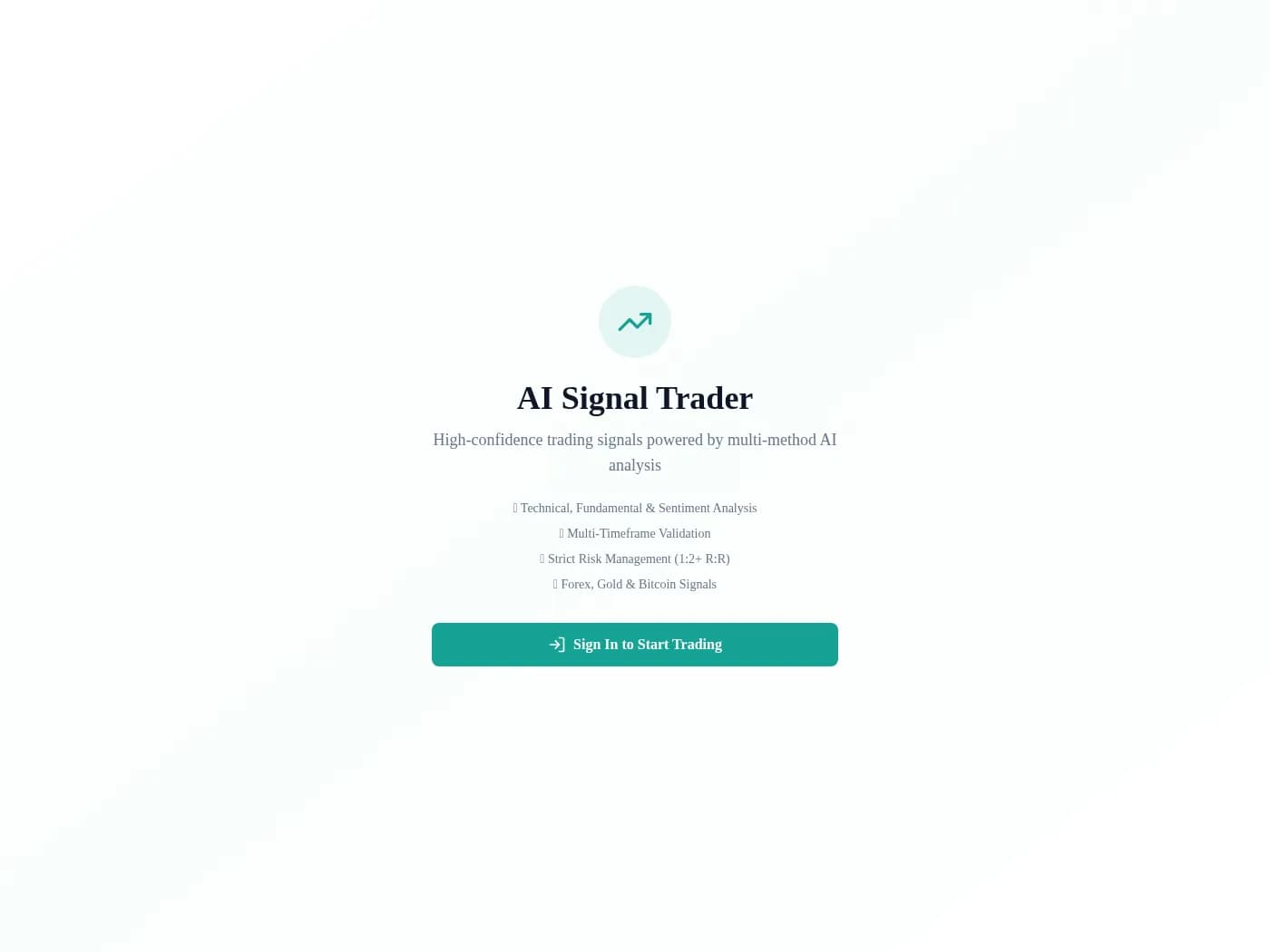 AI Signal Trader