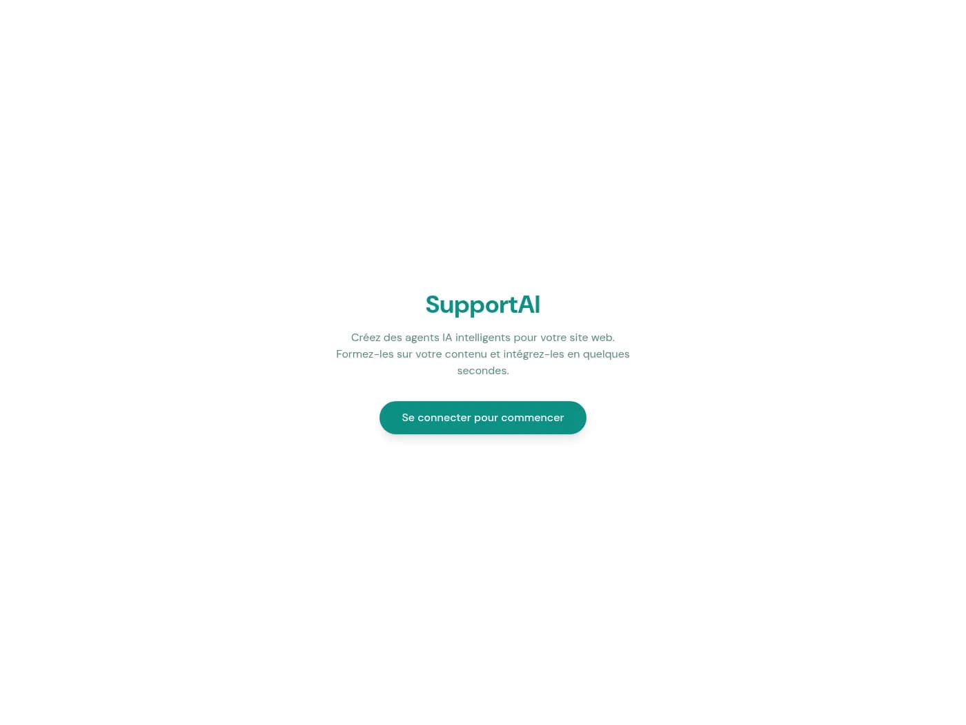 Site AI Support Agent